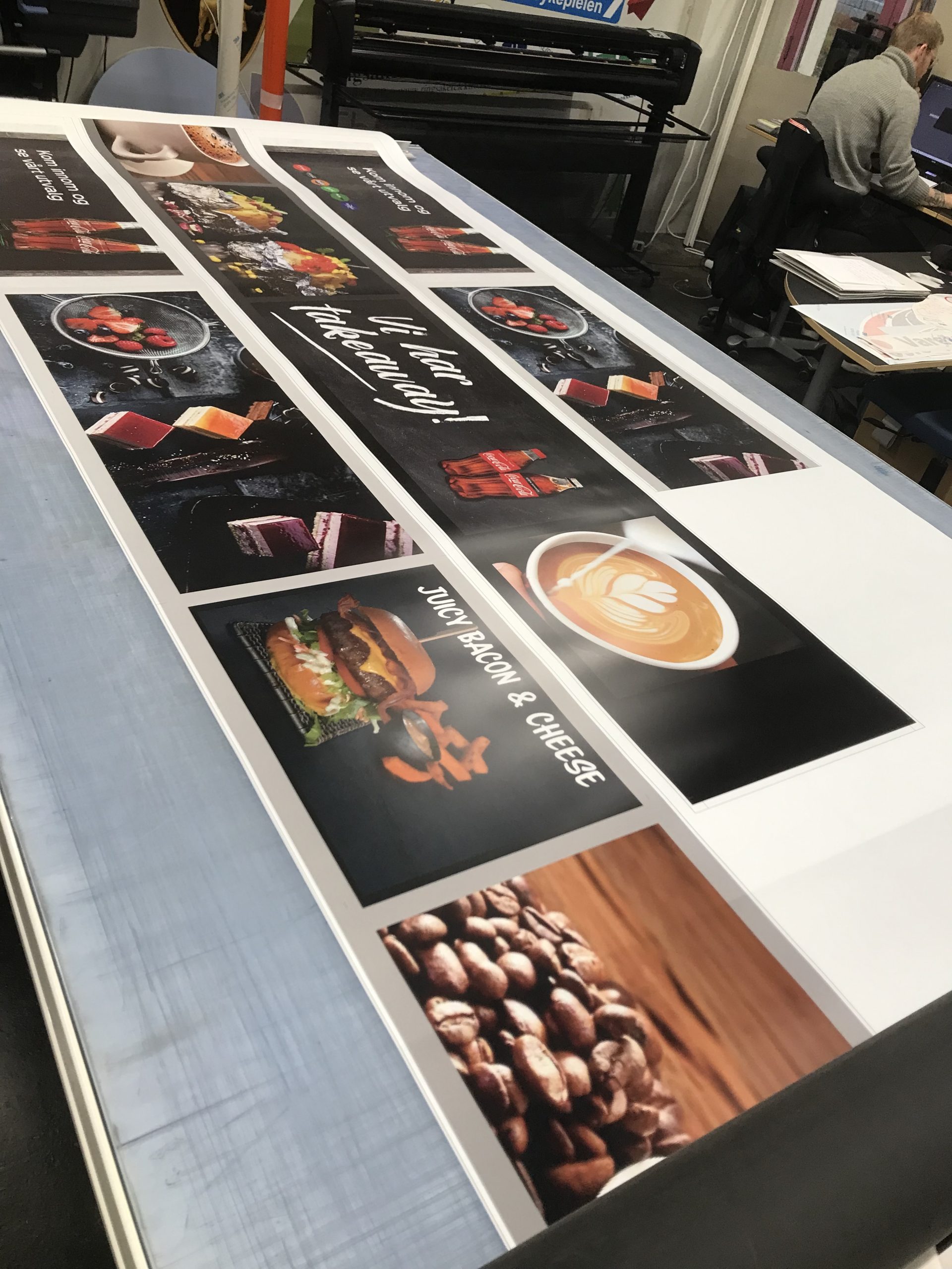 Skilt / plakater / bannere || produkter fra Land Trykkeri AS